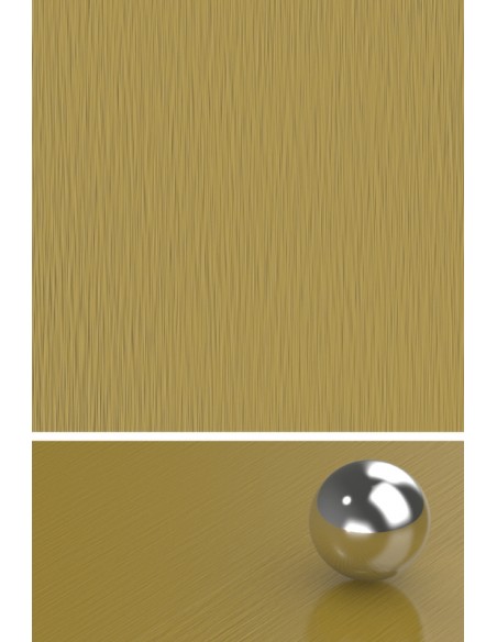 Laminado 874S Bronce colección Metalli Brush terminación Satinata